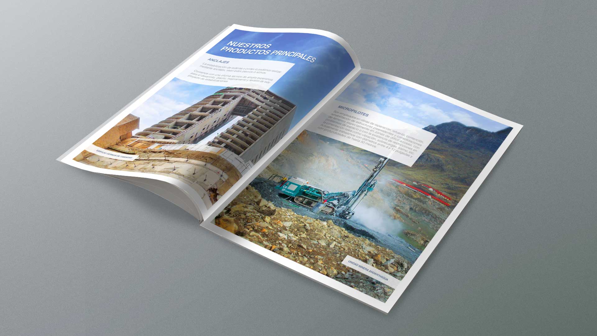 GRUPO GEO - Creación de brochure profesional